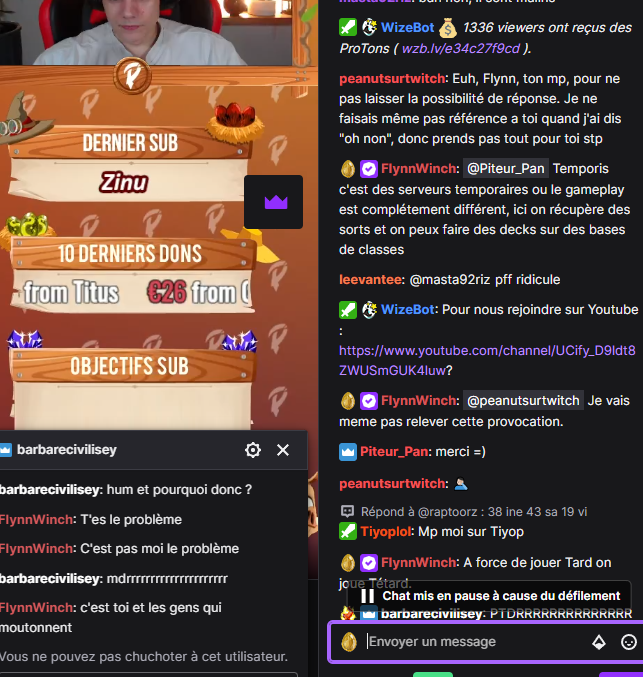 FlynnWinch | Skull King on Twitter: "Toujours un plaisir d'arriver sur un chat, de se faire ...