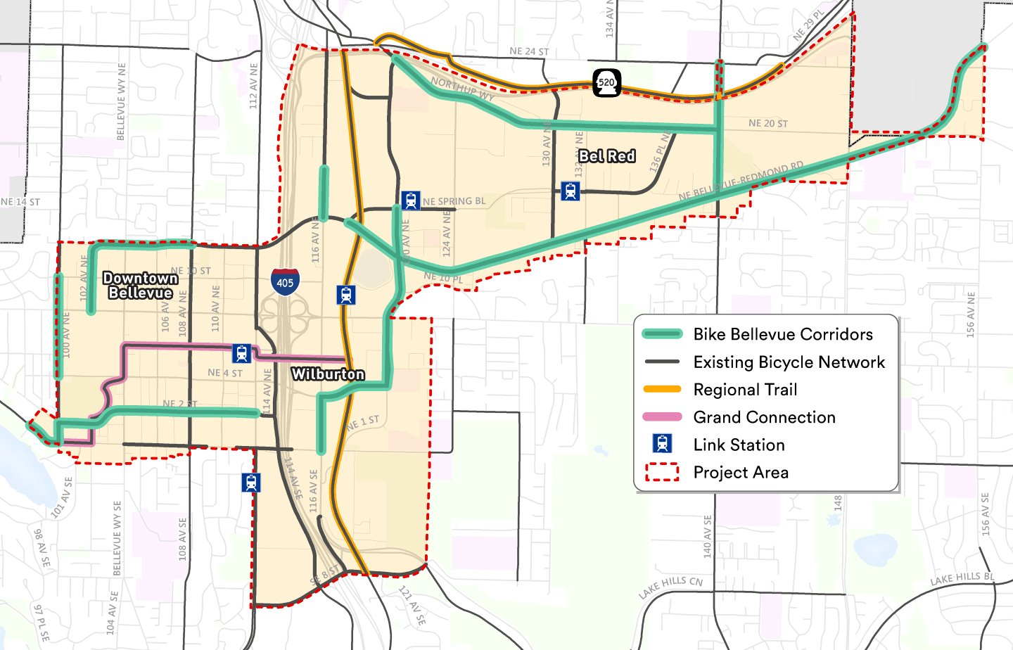 Eastside Urbanism on Twitter: "Here's the city's project page for Bike Bellevue: https://t.co ...
