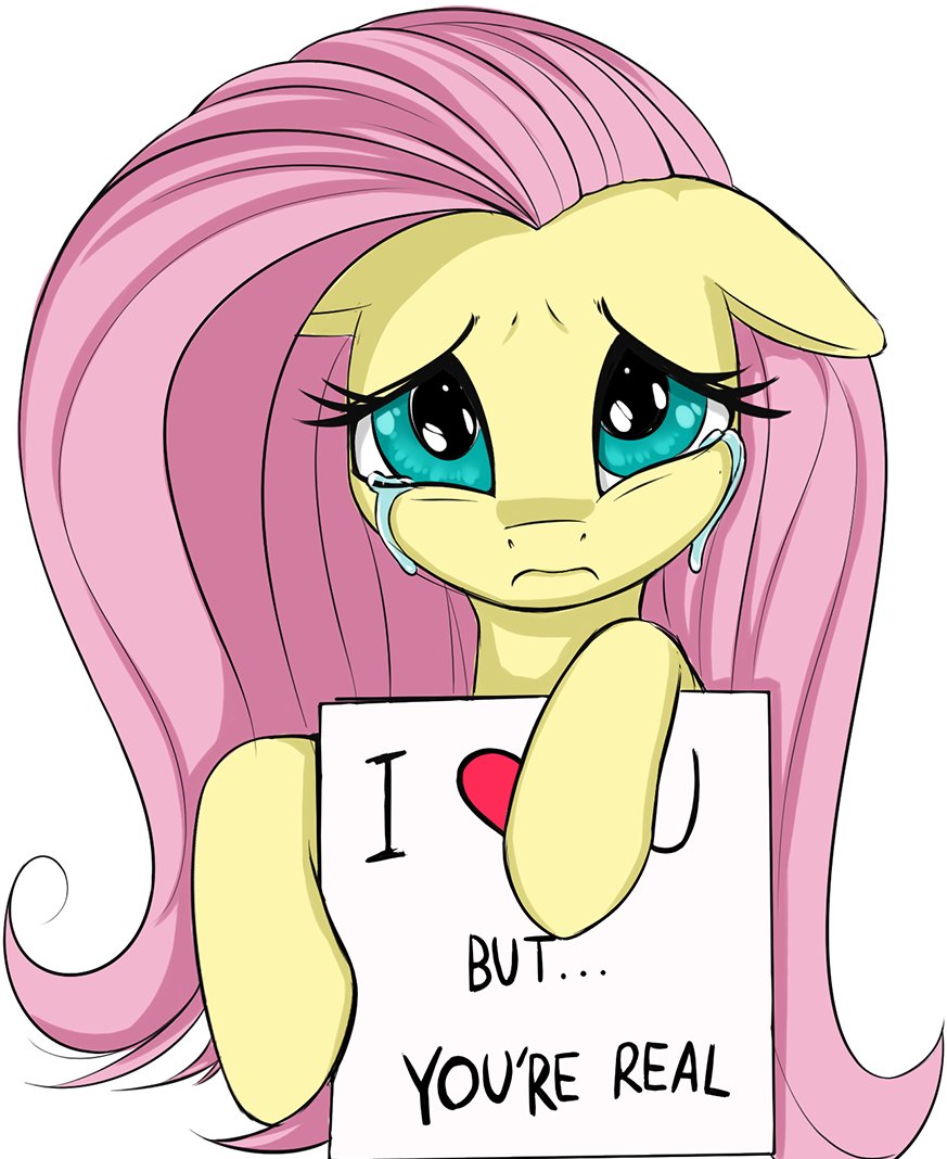 Fluttershy Crying Eyes