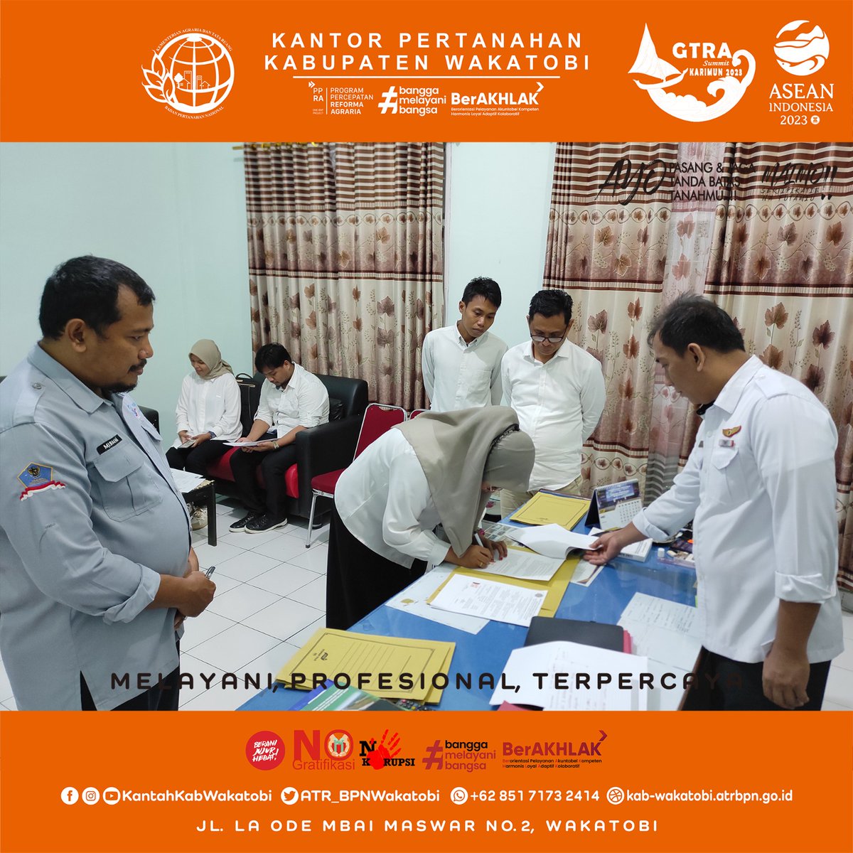 Kantor Pertanahan Kabupaten Wakatobi on Twitter: "Halo #SobATRBPN Wakatobi, pada Rabu 10 Mei ...