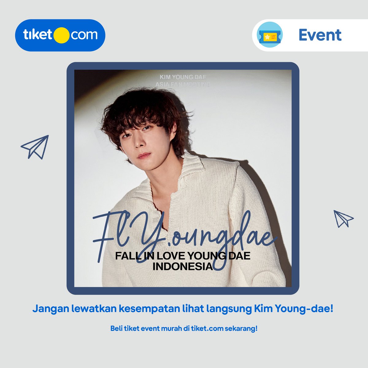 K-Drama Menfess on Twitter: "•kdm• Guys, apakah kalian tau lusa Kim Youngdae mau ke Jakarta dan ...