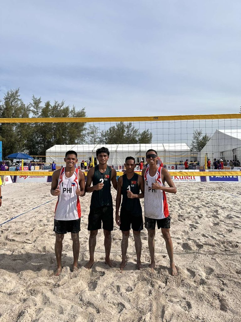 Abs Cbn News On Twitter Look The Ph Mens Beach Volleyball Team