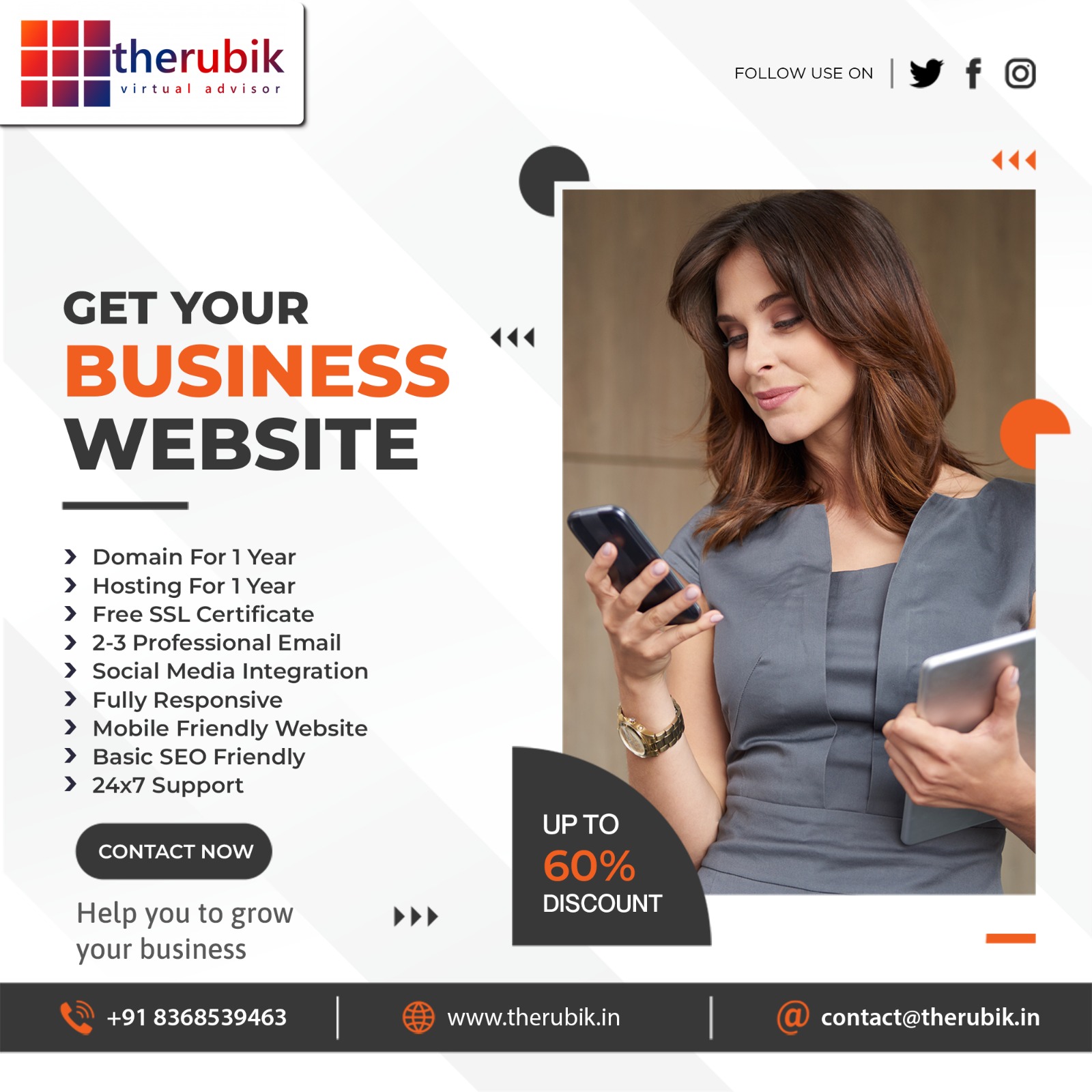 therubik on Twitter: "GET BUSINESS WEBSITE #webdesign #website #design #graphicdesign # ...