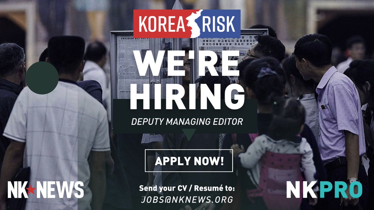 NK NEWS on Twitter: "HIRING: We're looking for a Deputy Managing Editor to join our Seoul bureau ...