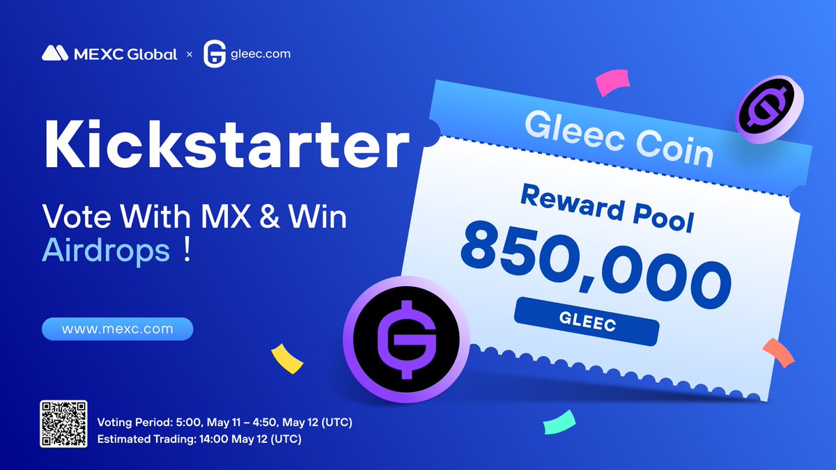 MEXC Global on Twitter: "The @GleecOfficial Kickstarter is coming to @MEXC_Global! 🗳️Vote with ...