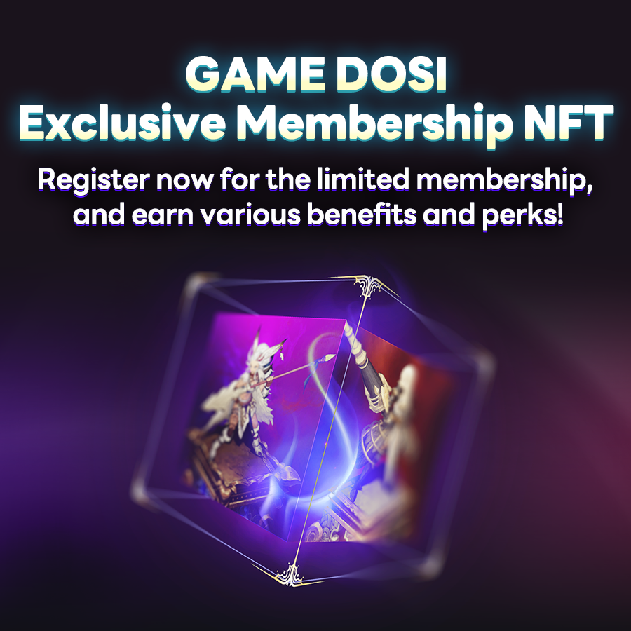 GAME DOSI on Twitter: "📢 GAME DOSI Exclusive Membership NFT Don’t miss the opportunity to get ...
