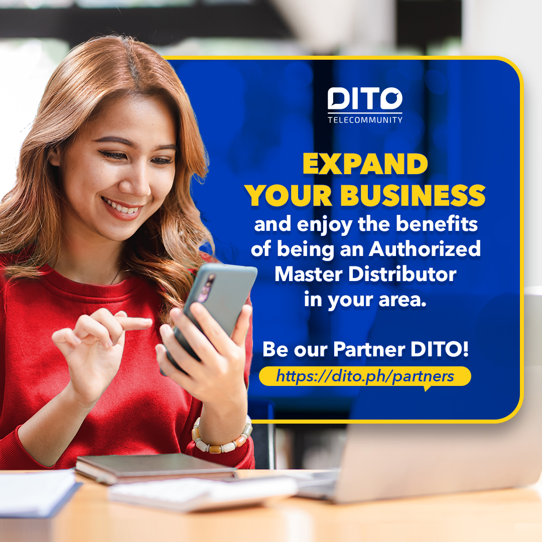 DITO Telecommunity on Twitter: "Join DITO as a Master Distributor and unlock the potential to ...