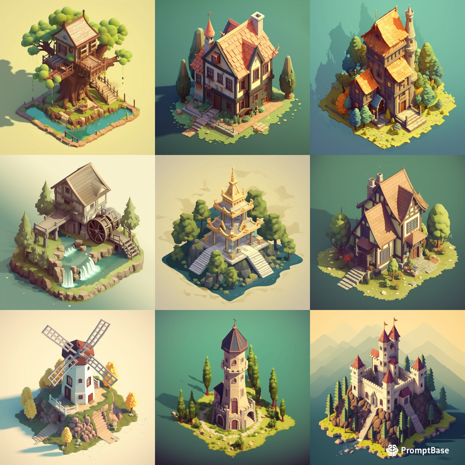 Isometric Building Game