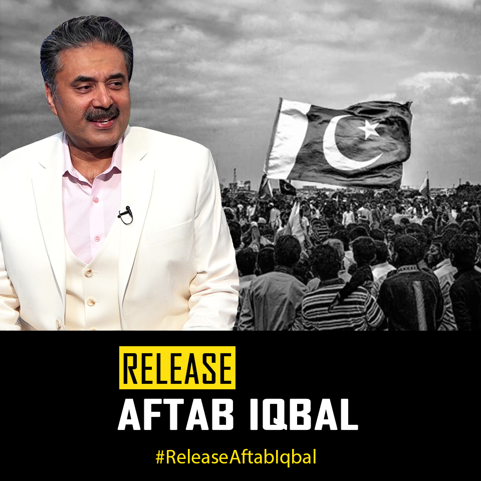 Aftab Iqbal on Twitter: "#ReleaseAftabIqbal"