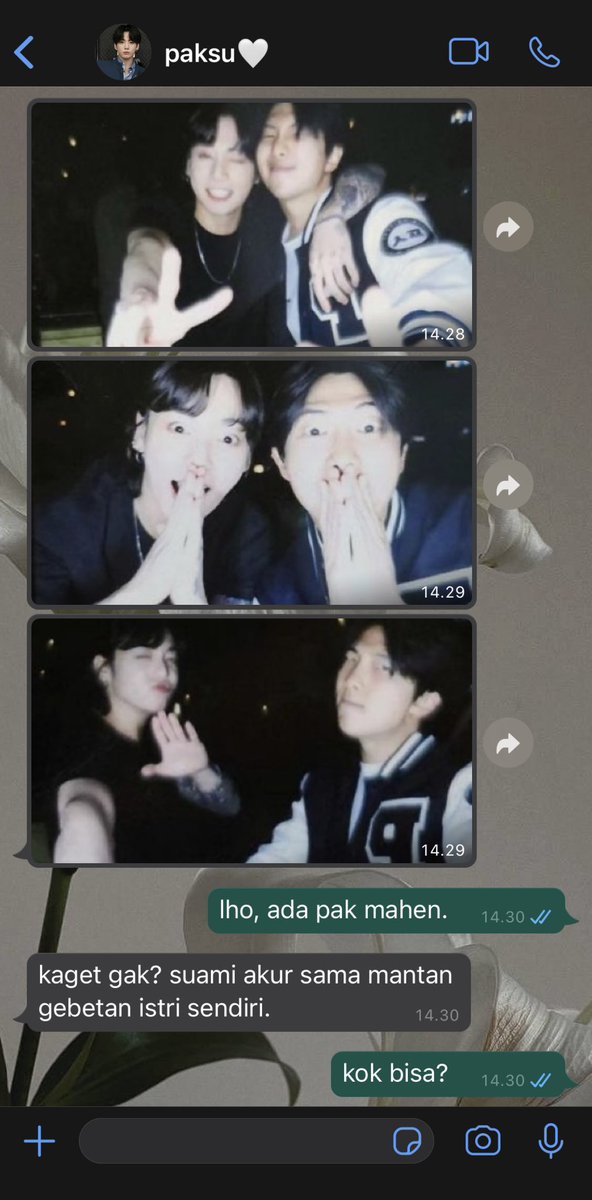 𝐤𝐚𝐭🥀 | labyrinth, daffodil ongoing on Twitter: "“kaget gak? suami akur sama mantan gebetan istri ...