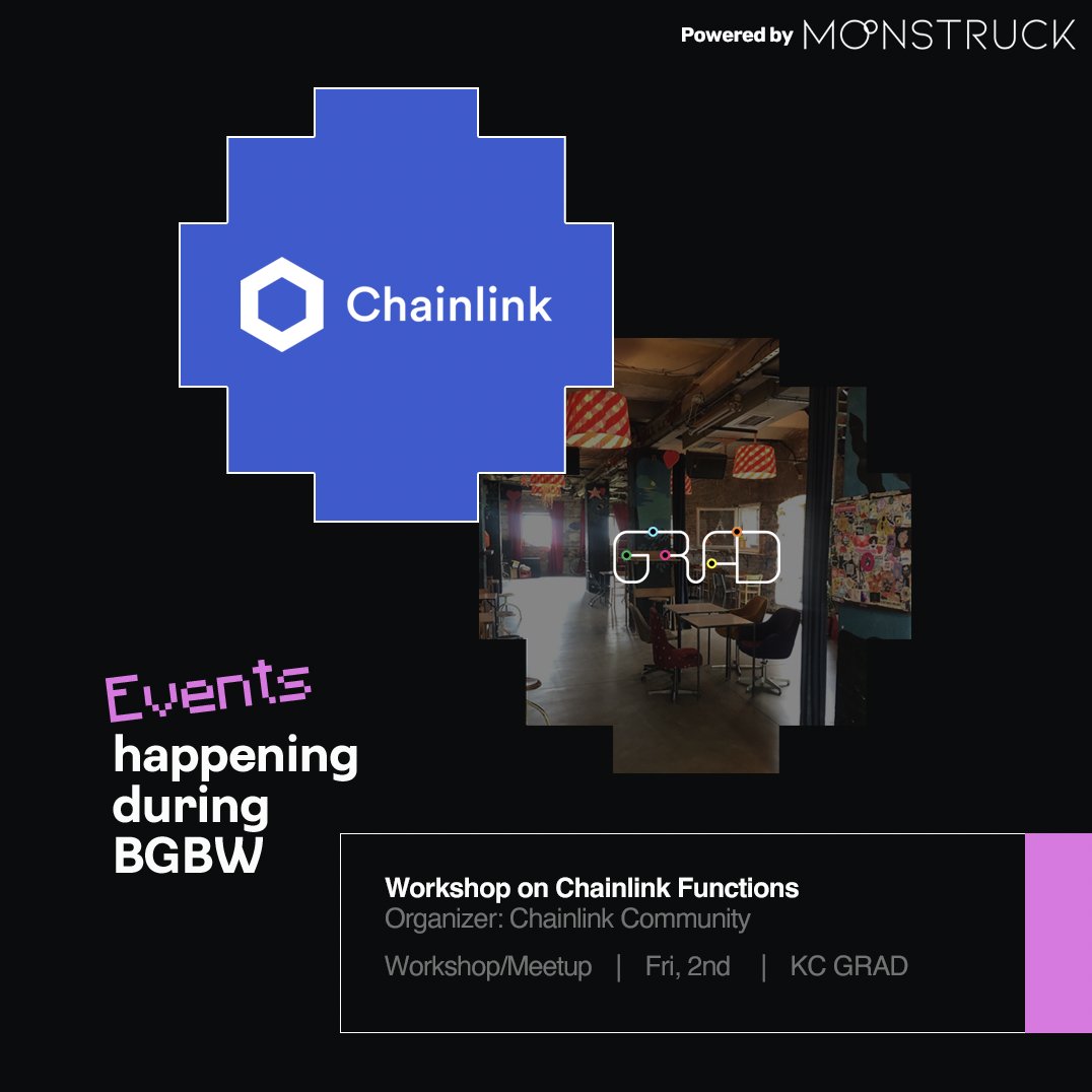 ETH Belgrade on Twitter: "Hey frens, We strongly encourage you to check out this @chainlink ...