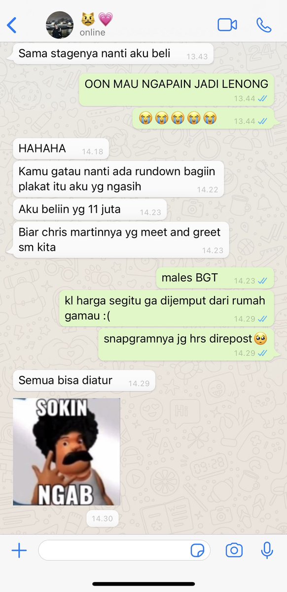 kaveh wanter on Twitter: "mas kus sent you a photo"