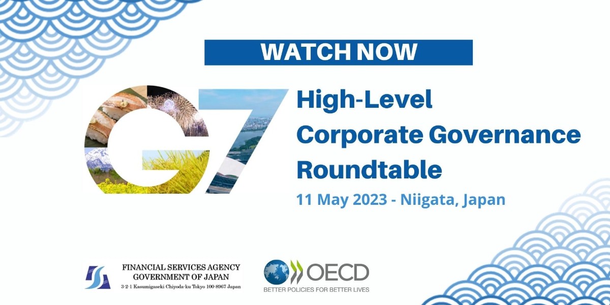 OECD ️ Better Policies for Better Lives on Twitter: "Watch the #G7 high-level # ...