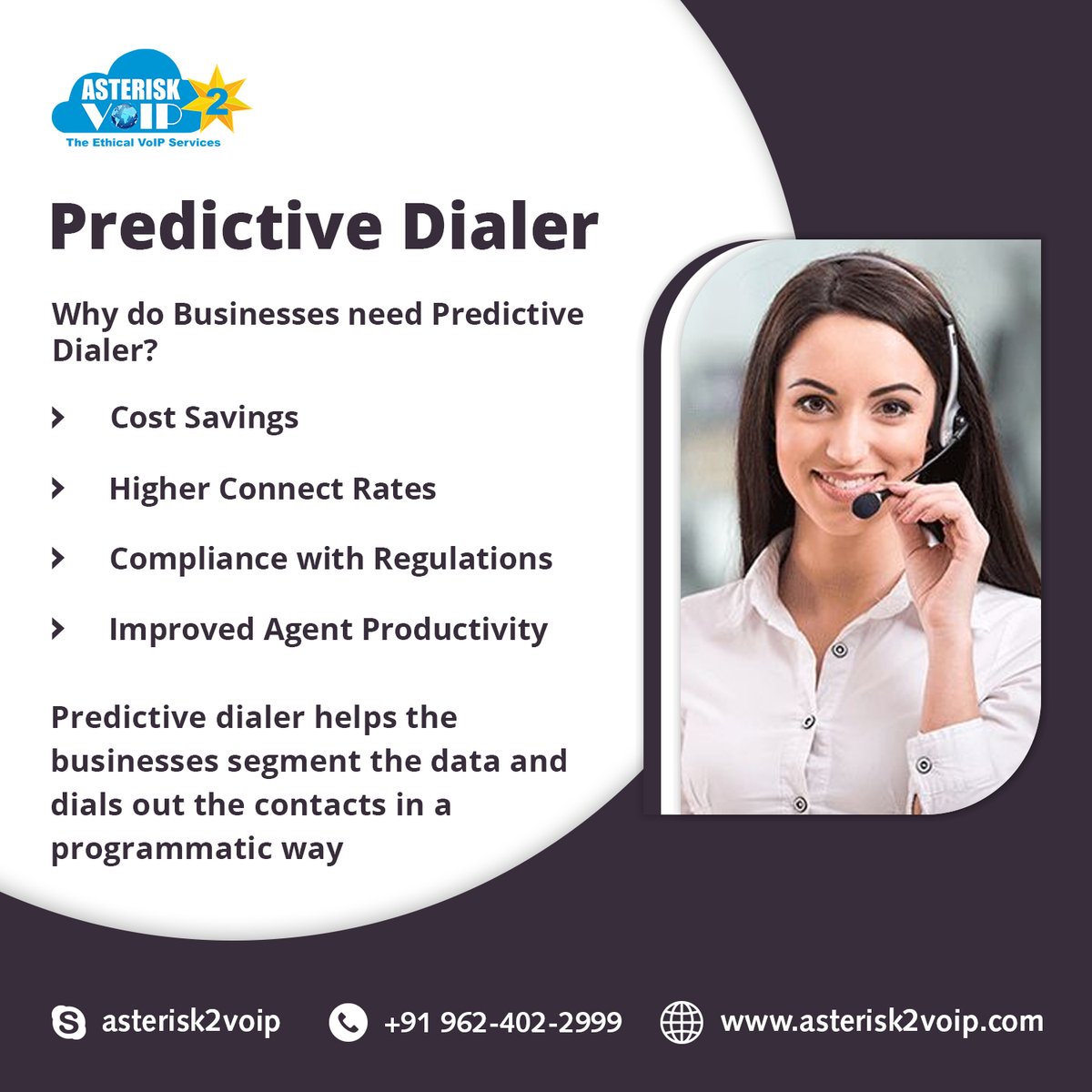asterisk2voip on Twitter: "the power of predictive dialer solutions for your business and ...
