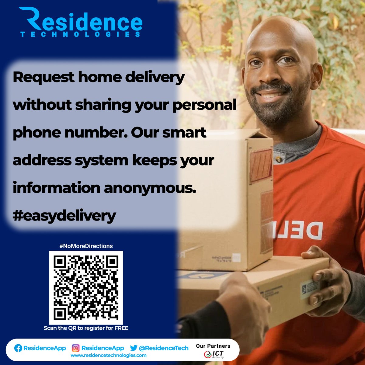 Residence Technologies on Twitter: "We are nonymizing your identity with a FREE Smart address ...