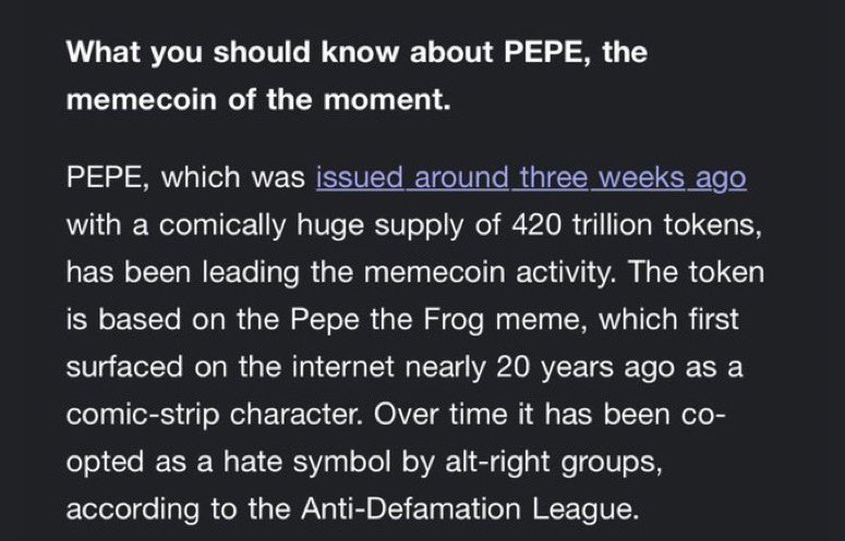 Mystery of Crypto on Twitter: "Looks like coinbase thinks 🐸 Pepe is worth less than a penny Is ...