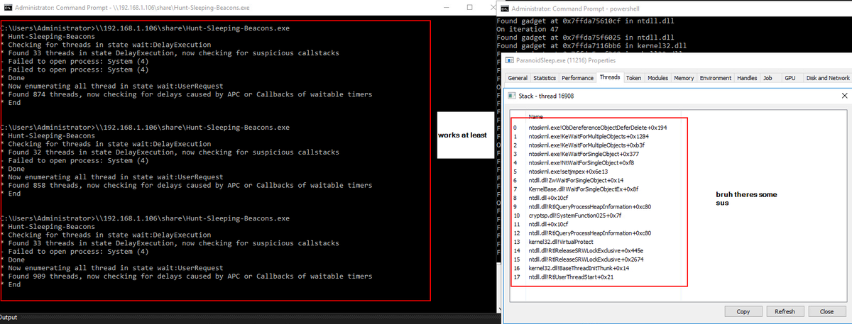 Greg Linares (Laughing Mantis) on Twitter: "RT @d_tranman: I made another sleep encryption POC ...