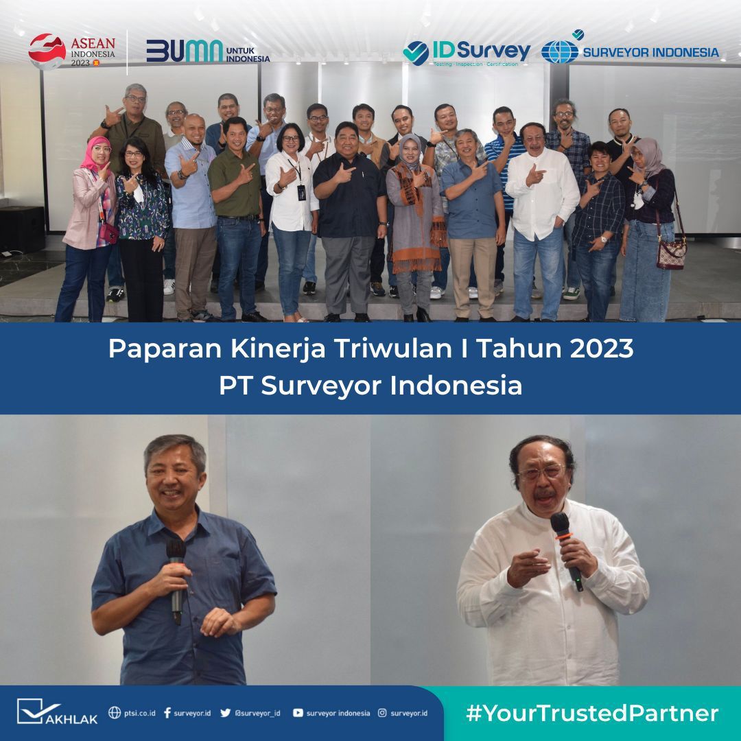 Surveyor Indonesia on Twitter: "#SItizen, Direktur Utama Surveyor Indonesia, M. Haris Witjaksono ...