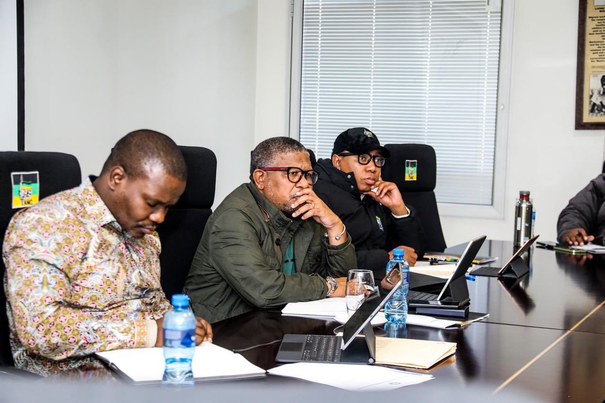 African National Congress on Twitter: "ANC Secretary General, Cde Fikile Mbalula, alongside Cde ...