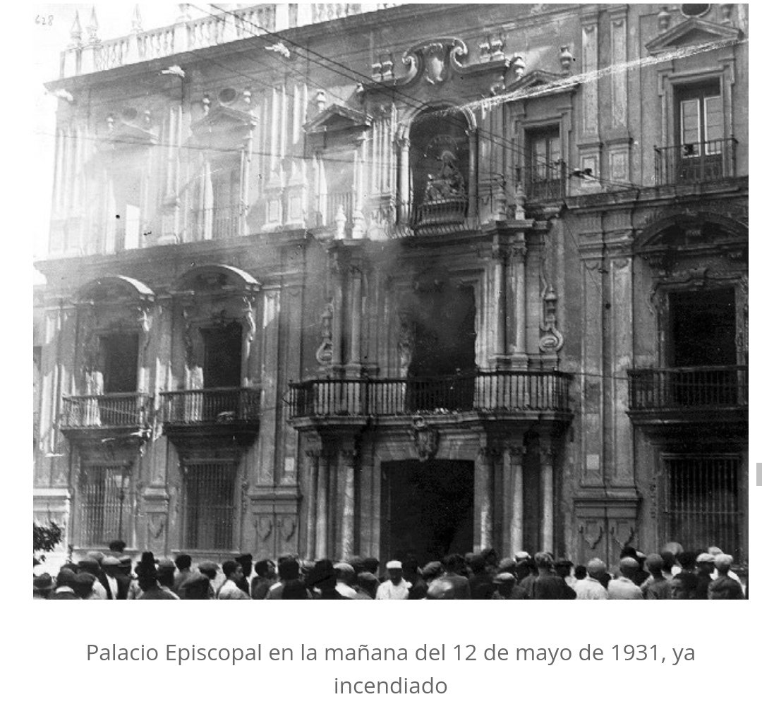 Se cumplen 92 años de la quema de iglesias y conventos en numerosas ...