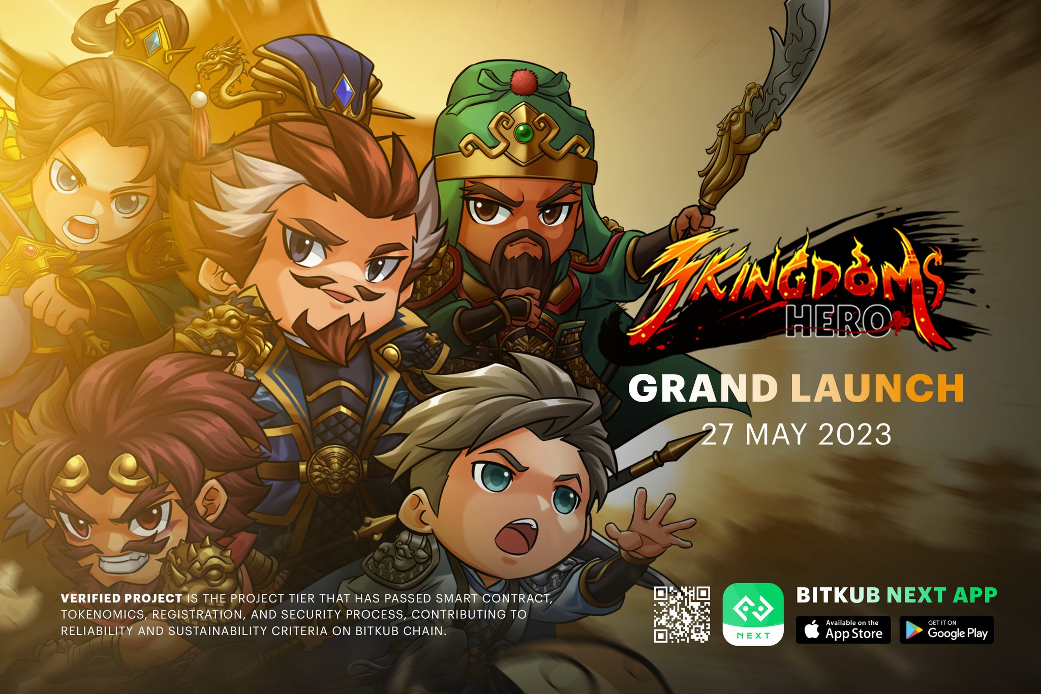 Bitkub Chain on Twitter: "😆 Introducing a new project on Bitkub Chain! 🥷 “3 Kingdom Hero”, a ...