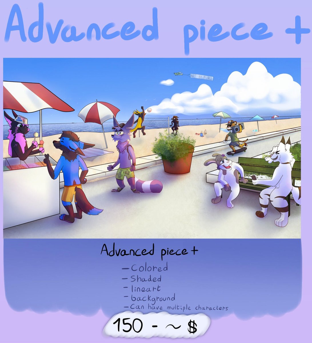 Fluffy Grape 🍇 (🔜 FLUFF EVENT) on Twitter: " My commissions are open DM me here, or on Telegram ...