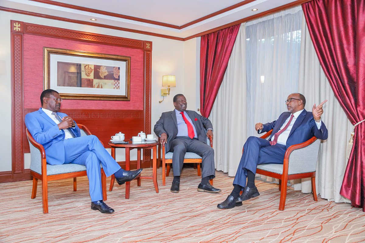 Kenyans.co.ke on Twitter: "Speaker Moses Wetangula, Prime CS Musalia Mudavadi and Defence CS ...