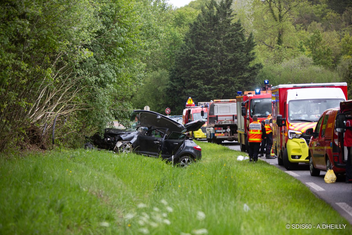 Sapeurs-pompiers de l'Oise officiel on Twitter: "#Intervention Un blessé grave héliporté lors d ...