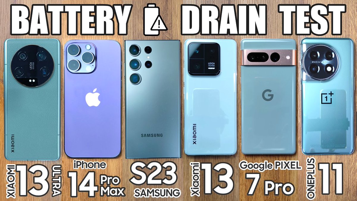 TechDroider on Twitter: "Xiaomi 13 Ultra vs iPhone 14 Pro Max vs S23 Ultra vs OnePlus 11 vs ...