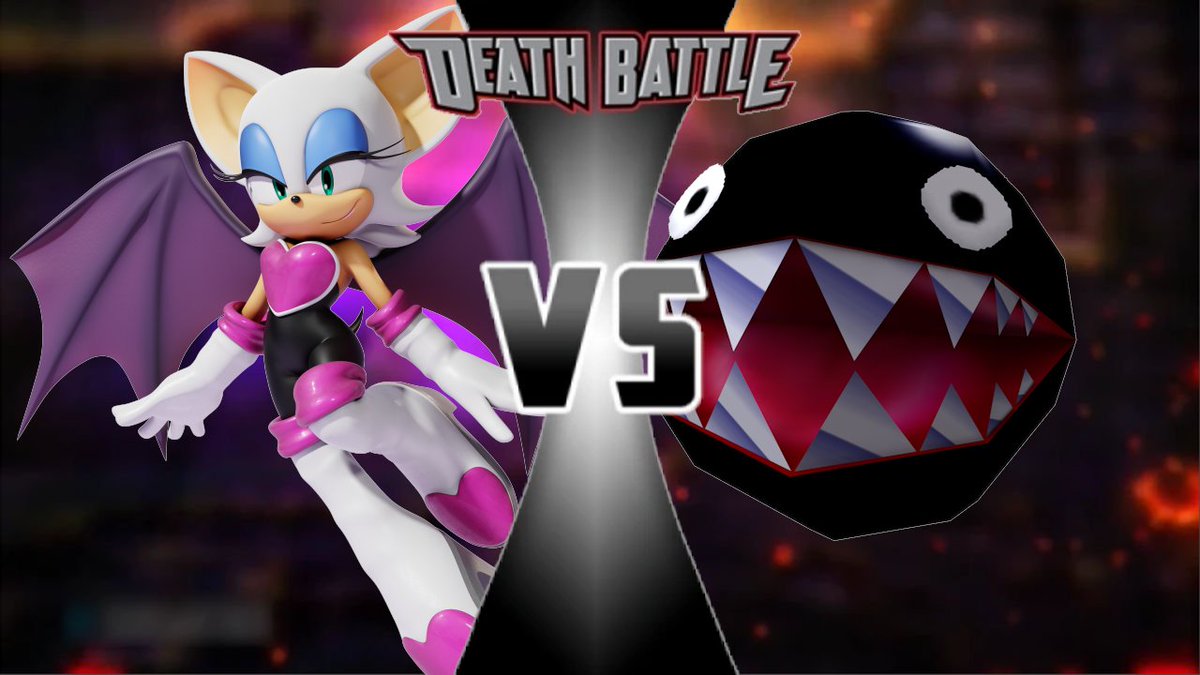 Death Battle Bot on Twitter: "DEATH BATTLE! Rouge The Bat VS Super Mario 64 Chain Chomp"