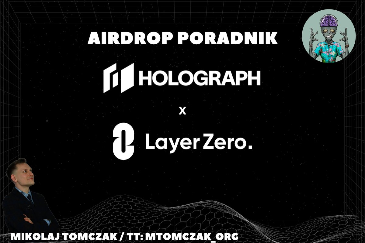 Mikolaj Tomczak 🛸 on Twitter: "1/🪂 Zapraszam do #airdrop poradnika, w którym będziemy działać na ...