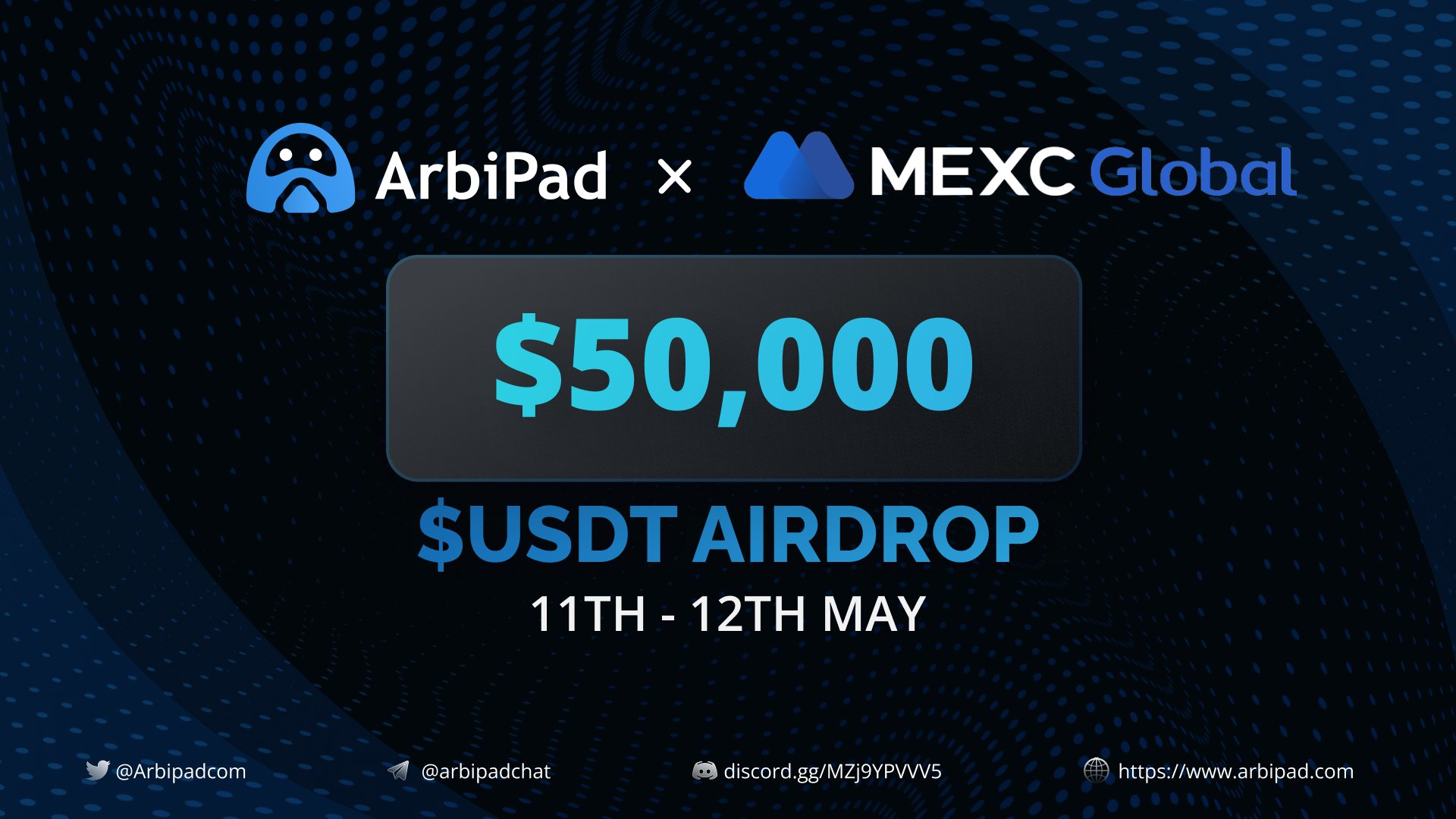 Arbipad on Twitter: "🌟 @arbipadcom x @MEXC_Global Kickstarter is coming! Join and share of ...