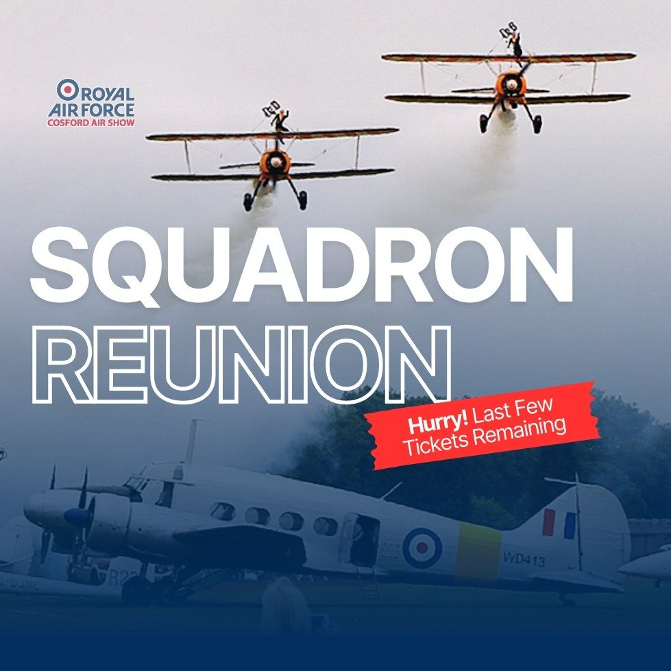 RAF Cosford Air Show on Twitter: "Why not make your day at RAF Cosford Air Show extra special in ...