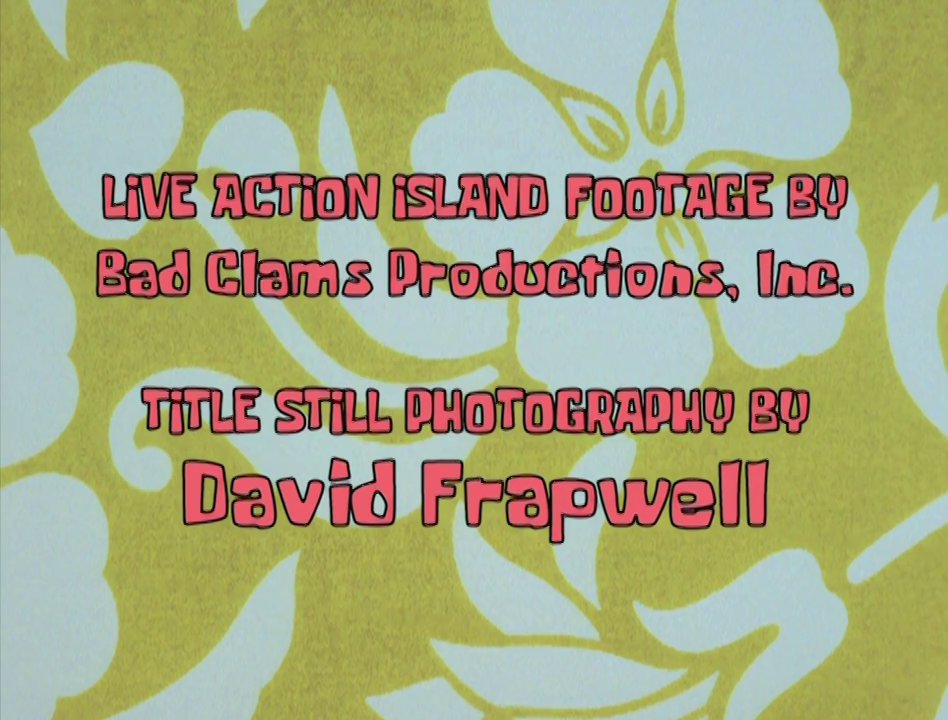 Spongebob Squarepants Ending Credits Sweatin' It' Title Card | Rare