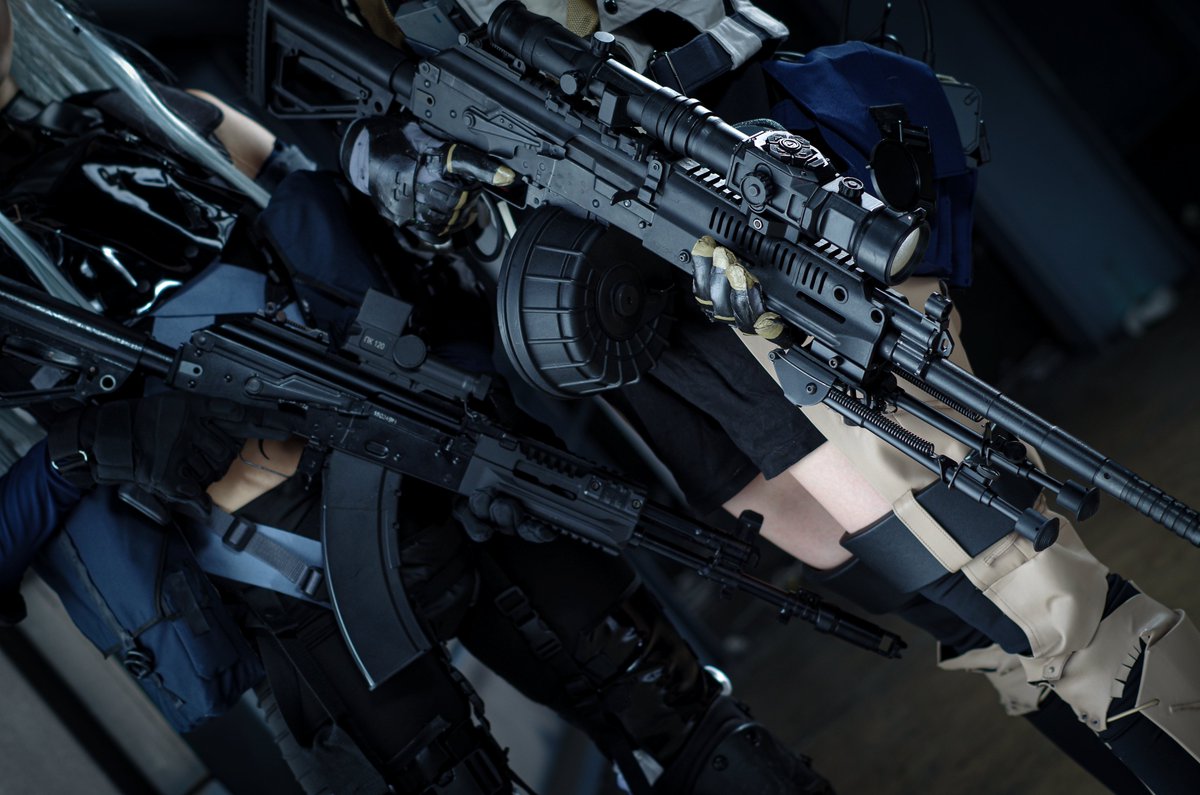 しなの@BOOTH通販中 on Twitter: "【コスプレ/Cosplay/ドールズフロントライン】 AK-15×RPK-16"
