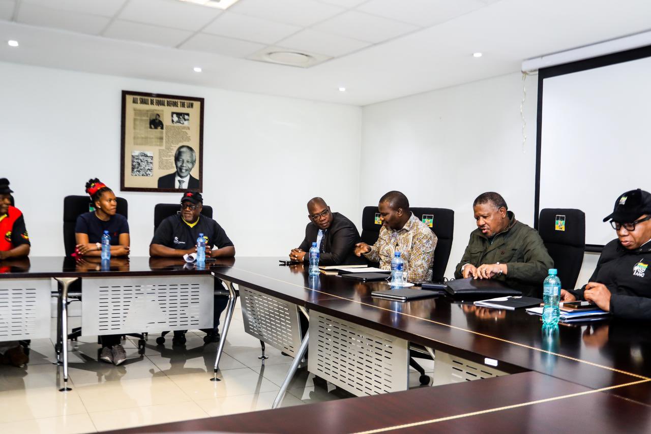 ANC SECRETARY GENERAL | Cde Mbalula on Twitter: "This afternoon, alongside Gauteng Premier, Cde ...