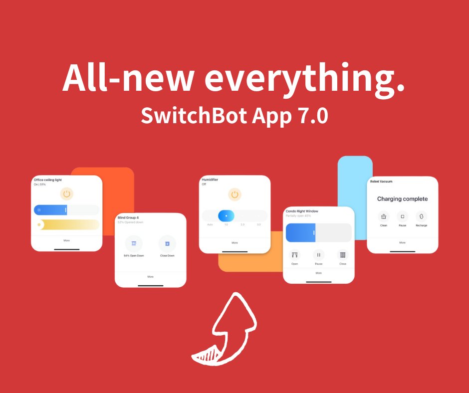 SwitchBot on Twitter: "Our app has been updated! 🌟SwitchBot 7.0: Now with Quick Control, Device ...