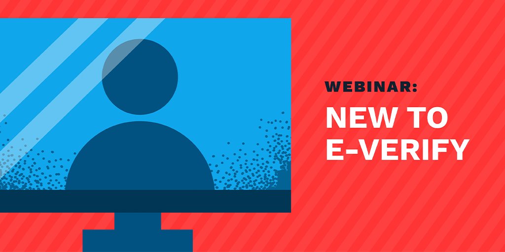 USCIS E-Verify on Twitter: USCIS E-Verify on Twitter: