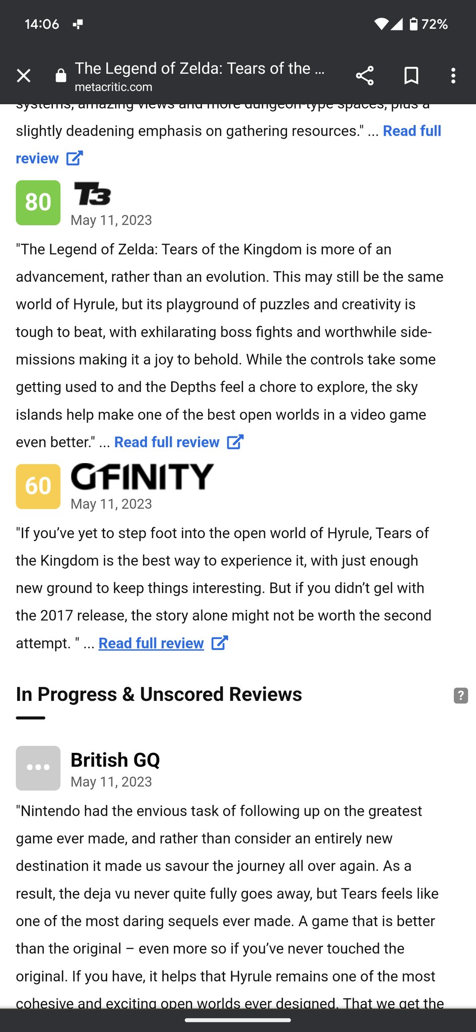 Official Minister of Chúnna 🅾️ on Twitter: "@SpawnWaveMedia That @Gfinity review though... Seems ...