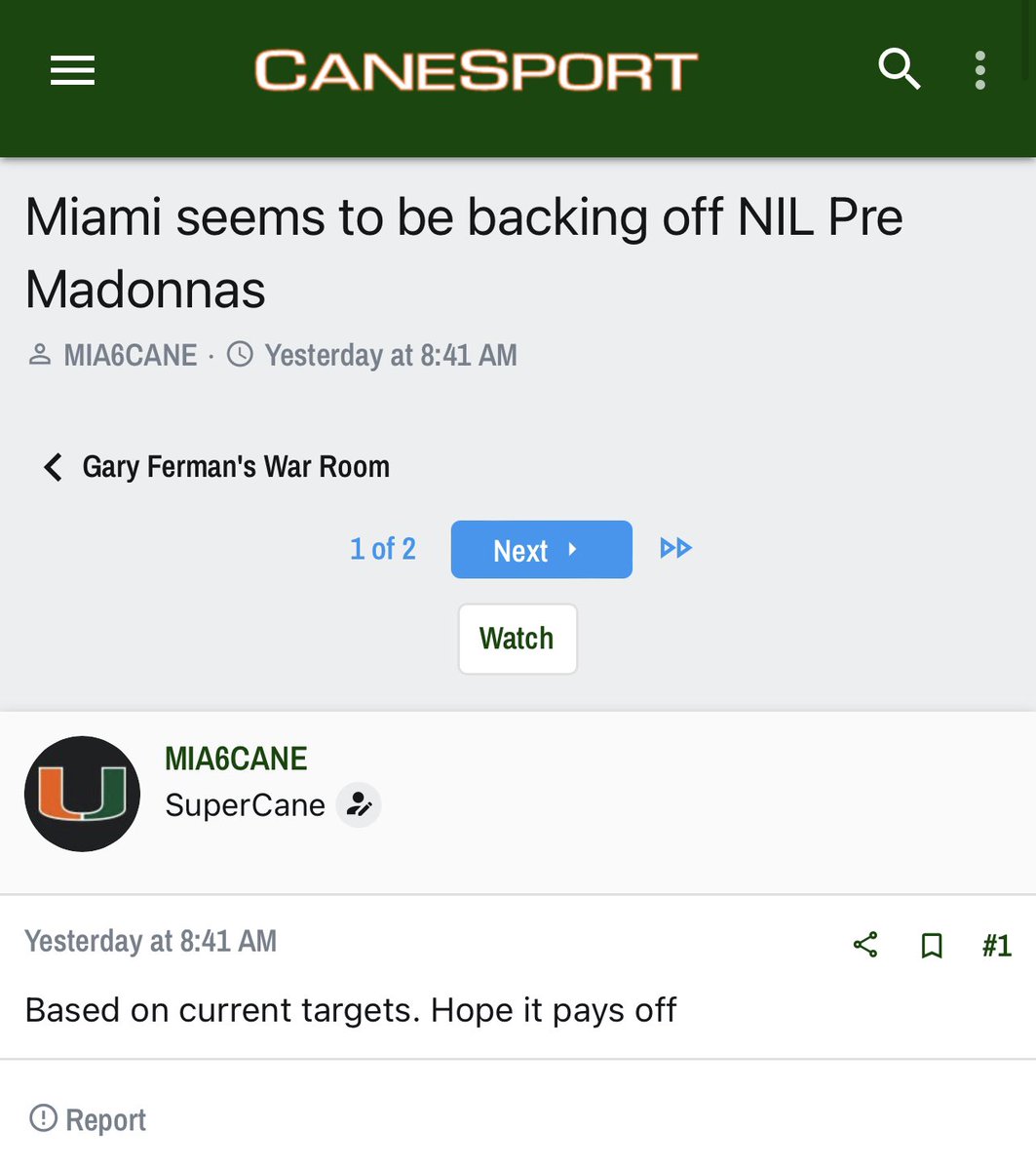 Message Board Geniuses on Twitter: "#Miami is done recruiting Pre Madonnas!"