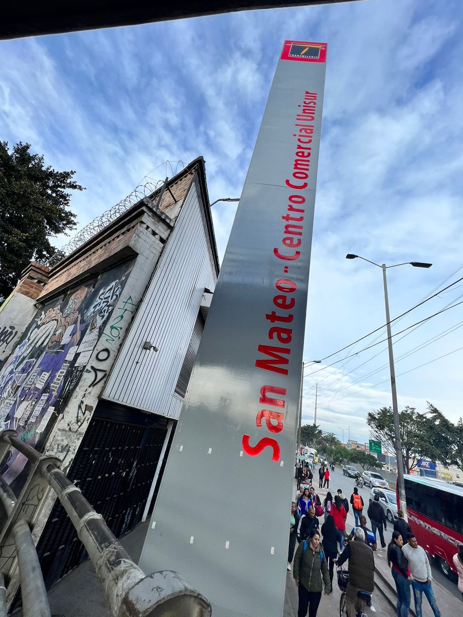 Orlando Santiago Cely on Twitter: "A partir de hoy la Estación San Mateo cambia su nombre a “San ...