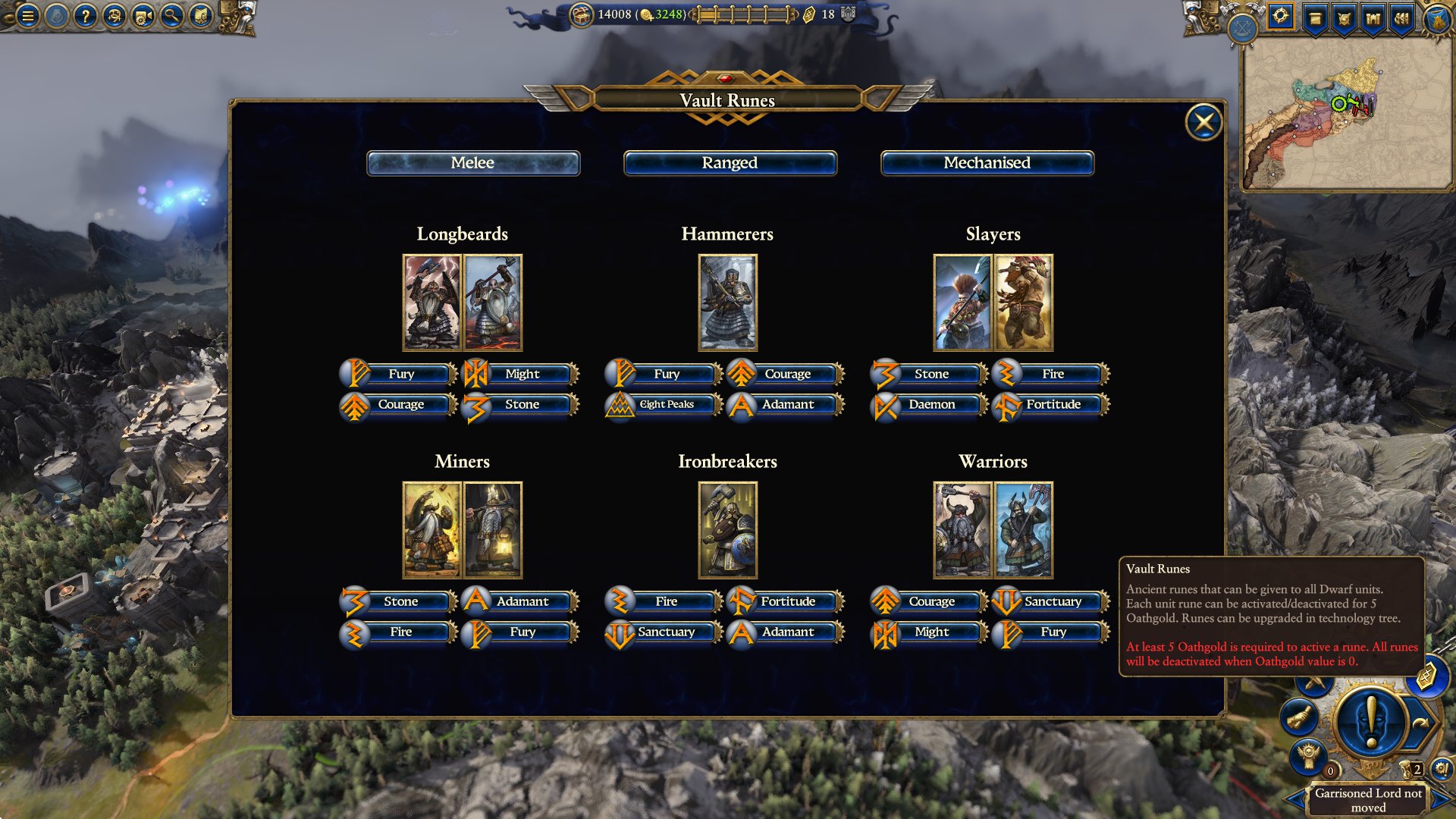 Warhammer Dwarf Runes