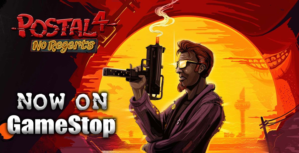 Running With Scissors on Twitter: "Guess what! Physical copies of POSTAL 4 are now available on ...