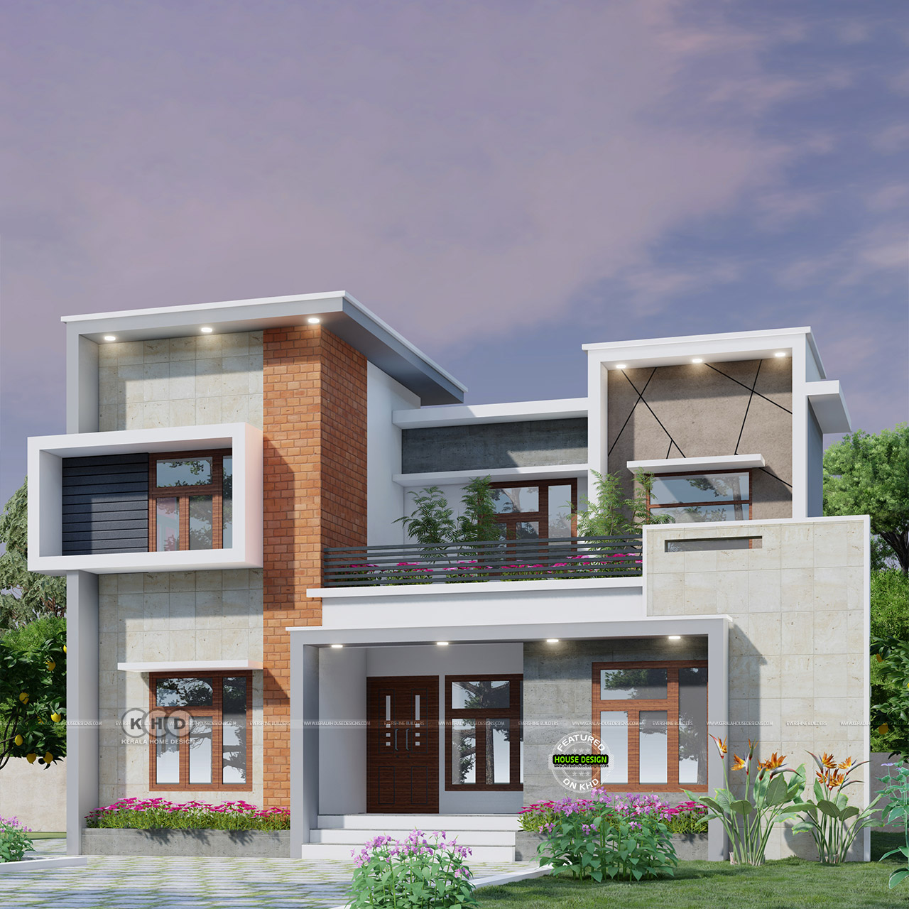 Box Home Designs Kerala Home Design KHD On X: "2153 Sq Ft 4 Bedroom