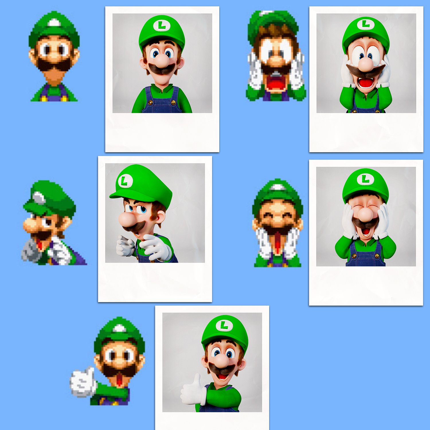 Evolution Of Luigi