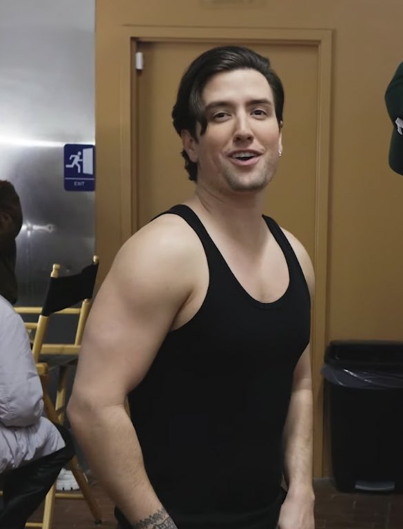 Logan Henderson Muscles