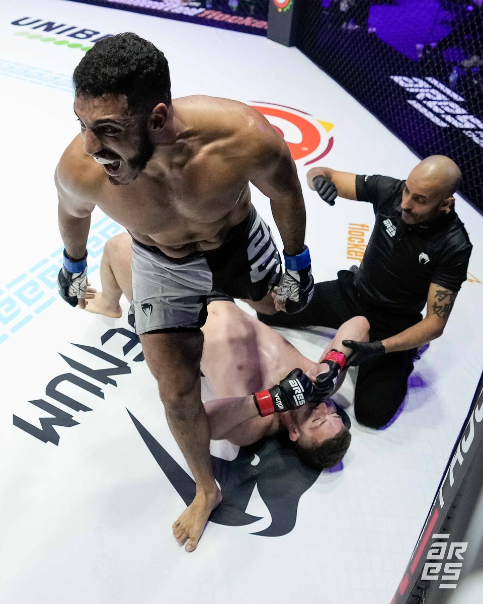 ARES Fighting Championship on Twitter: "First professional fight, first victory! 🔥 Islem Masraf ...