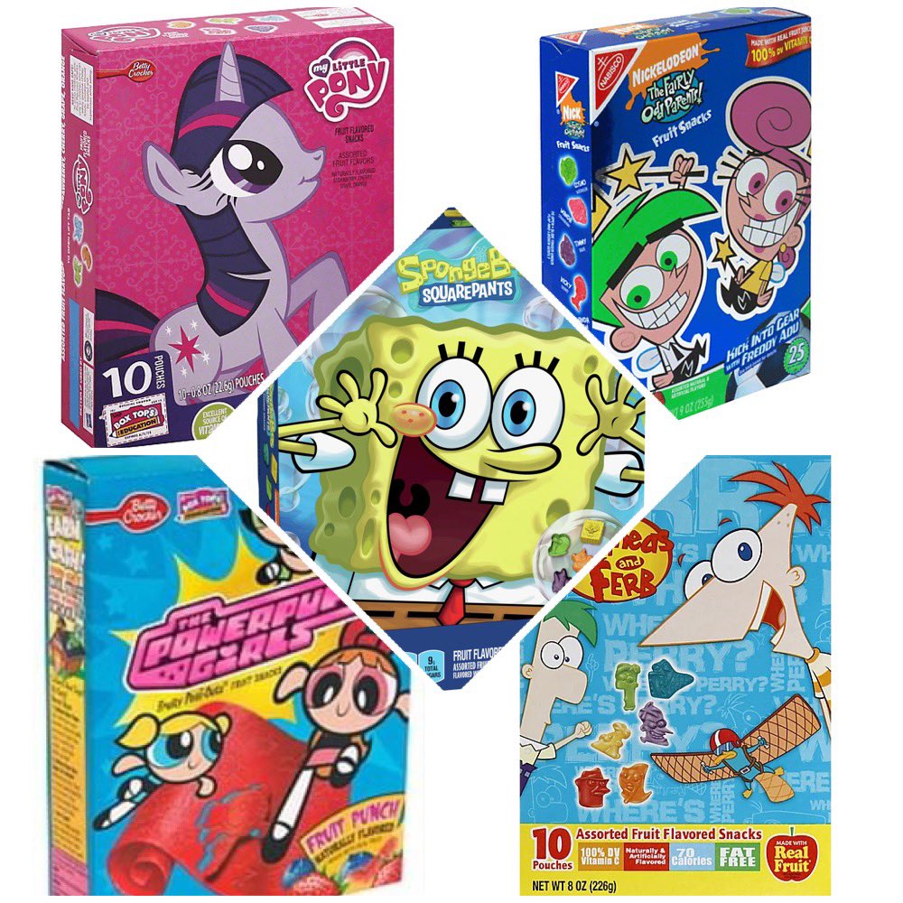 Spongebob Squarepants Fruit Snacks