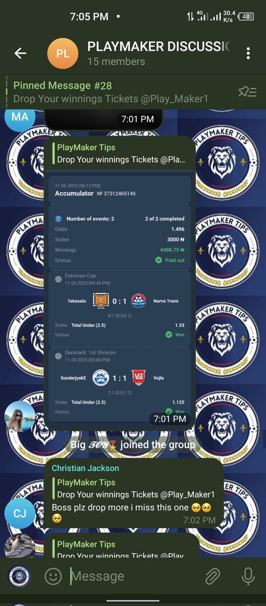 PlayMaker_Tips on Twitter: "ANOTHER winnings Tickets 🎉🎉🎉🎉🎉🎉🎉🎉"