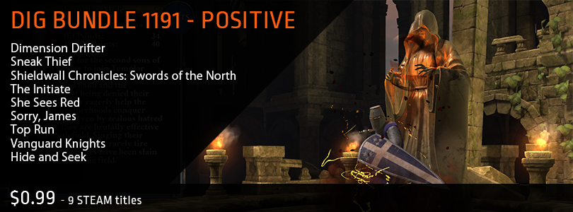 DailyIndieGame.com on Twitter: "DIG BUNDLE #1191 is here for $0.99 with 9 POSITIVE rated STEAM ...